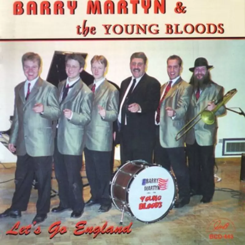 Barry Martyn & The Young Bloods: Let's Go England CD | GRAMODESKY.CZ
